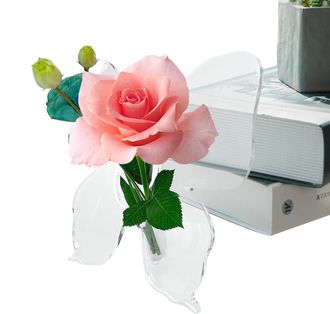 Generic Klare Acryl-Schmetterlingsvase - Acrylrahmenvase, Schmetterlingsförmige Transparente Vase | Cartoon-Schmetterling, Einzelne Getrocknete Blumenvase, Sc