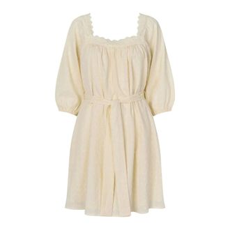 Lollys Laundry Femme, Robes, Beige, Taille: 42 FR Yugidall Short Dress