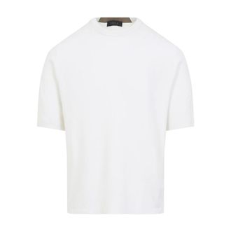 Sease Sease, Homme, Tops, Blanc, Taille: XL Waffle Short Sleeve