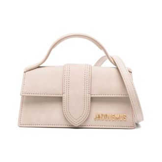 Jacquemus Femme, Sacs, Beige, Taille: ONE Size Sacs Beige Chic avec Logo Or