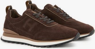 Hackett Baskets crant&eacute;es en cuir