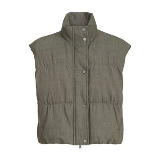 Brunello Cucinelli Damen, Jacken, Gr&uuml;n, MGr&ouml;&szlig;e