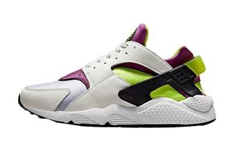 Nike Nike Air Huarache Hommes Running Trainers DD1068 Sneakers Chaussures (UK 6.5 US 7.5 EU 40.5, White Neon Yellow Magenta 104)