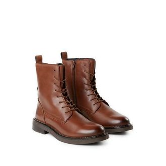 Geox Bottines &agrave; lacets en cuir