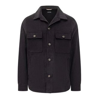 HUGO BOSS Homme, Vestes, Bleu, Taille: 2XL Overshirt