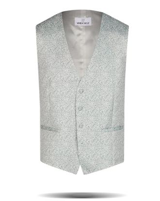 Wilvorst Festliche Weste mit feinem Muster in