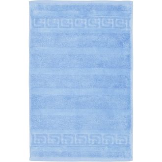 CawÖ Handtücher Noblesse Uni 1001 Mittelblau - 188