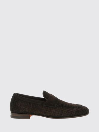 Santoni Mocassins Homme couleur Brun
