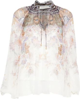 Zimmermann Femme, Blouses et Chemises, Multicolore, Taille: 38 FR Blouse