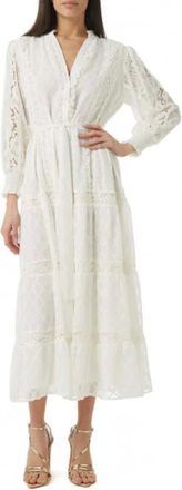 Melissa Odabash Femme, Robes, Blanc, Taille: 36 FR Dahlia Diamond Dress