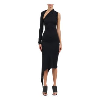 Courr&egrave;ges Damen, Kleider, Schwarzk, SGr&ouml;&szlig;e