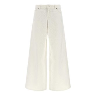 Stella McCartney Jeans - - Trousers - Damen - Wei&szlig; - W26