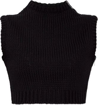 Max Mara Femme, Pulls, Noir, Taille: 38 FR Volto Vest