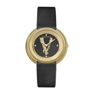 Versace Femme, Accessoires, Noir, Taille: ONE Size Montre Thea 38mm
