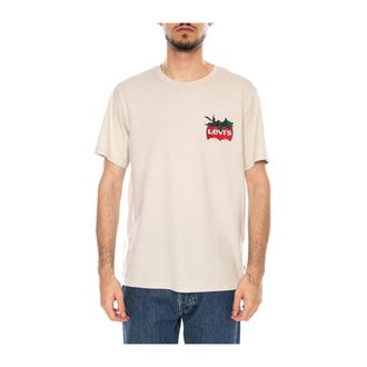 Levi's Relaxed Graphic T-shirt - - Tops - Herren - Beige - S