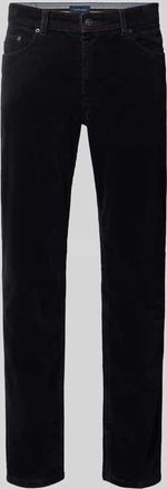 Christian Berg Straight Fit Stoffhose in Cord-Optik