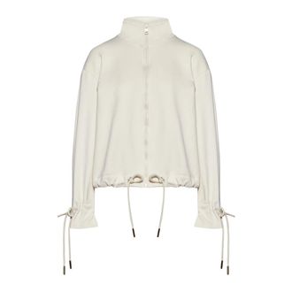 Silvian Heach Zip-Jacke mit verstellbaren Details - - Jackets - Damen - Wei&szlig; - M