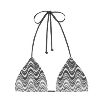 MC2 Saint Barth Leah Rachel Sea Wave Bikini - - Swimwear - Damen - Schwarzk - L