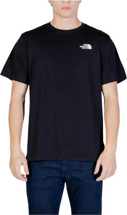 The North Face Homme, Tops, Noir, Taille: L T-Shirt Imprim&eacute; Manches Courtes Col Rond
