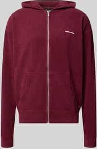 Pegador Oversized Fit Sweatjacke mit Label-Detail Modell Mezzano