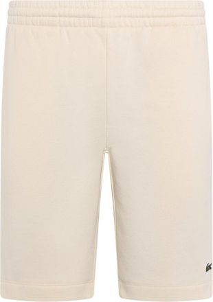 Lacoste Sweatshorts mit kleinem Krokodil-Aufn&auml;her in