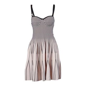 Elisabetta Franchi Femme, Robes, Multicolore, Taille: 36 FR Abito in maglia bicolore