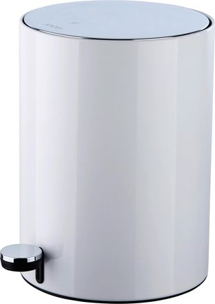 Joop Treteimer, Wei&szlig;, Chrom, Kunststoff, 32 cm, K&uuml;chen, K&uuml;chenausstattung, M&uuml;lleimer