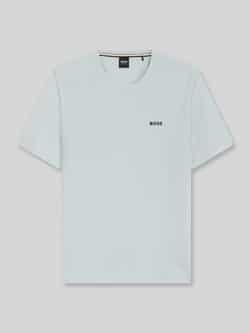 HUGO BOSS Regular Fit T-Shirt aus Baumwoll-Mix