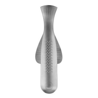 Alessi Râpe à gingembre - Métal - Acier inoxydable - Designer Valerio Sommella