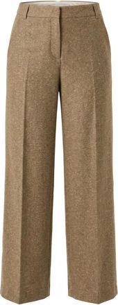 Marella Mllpoggio Pantalon Large - Femme - Pantalons - Beige - Taille: 38 FR