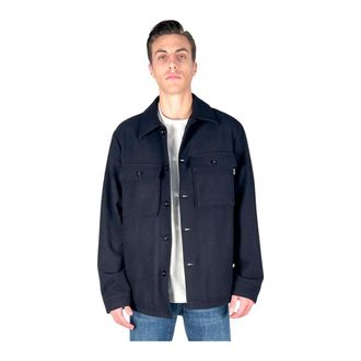 Department Five Department Five, Homme, Vestes, Bleu, Taille: M Surchemise