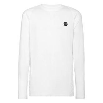 Philipp Plein T-Shirt Rundhals - - Tops - Herren - Wei&szlig; - 4XL