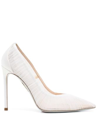Aquazzura escarpins Voile 105 mm - Blanc