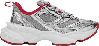 Christian Louboutin Homme, Chaussures, Gris, Taille: 42 1/2 EU So Flo Baskets