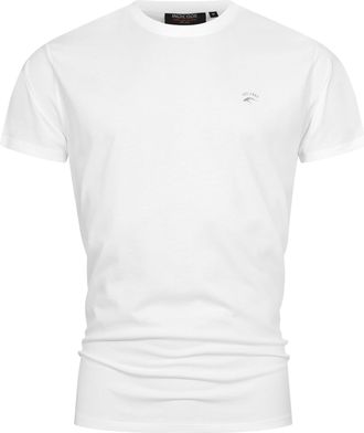 Indicode Herren Kloge T-Shirt mit Rundhals-Ausschnitt | Herrenshirt Sommershirt Offwhite, XXL
