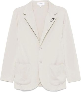 Lardini Homme, Vestes, Beige, Taille: M Veste Beige avec Fermeture Boutonn&eacute;e Avant