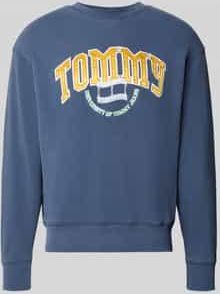 Tommy Jeans Regular Fit Sweatshirt aus reiner Baumwolle
