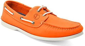 Seajure Chaussures Bateau pour Homme Celestún en Cuir Nubuck Orange (EU_Footwear_Size_System, Adult, Men, Numeric, Medium, Numeric_42)