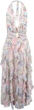 PatBo Patbo, Femme, Robes, Multicolore, Taille: 40 FR Seaweed Plunge Beach Dress