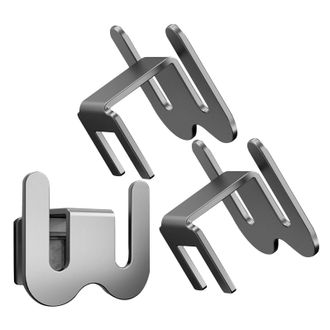 Cabilock Homoyoyo 3 St&uuml;ck Wandmontierter Pantoffelhalter aus Robustem Material Selbstklebender Schuhorganizer f&uuml;r Badezimmer und Eingangsbereich Platzsparende 