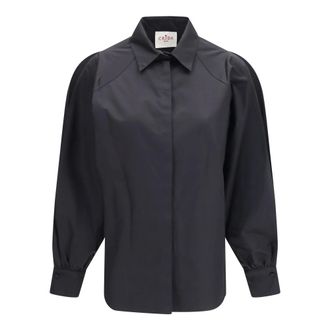 Crida Milano Mughetto Shirt - Femme - Blouses et Chemises - Noir - Taille: 36/38 FR