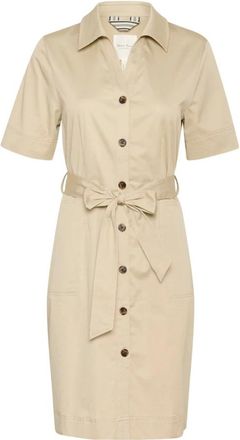 Part Two Femme, Robes, Blanc, Taille: 36 FR Robe Chemise Poivre Blanc