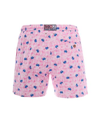 MC2 Saint Barth Mens Swim Shorts Lighting Micro Stretch Crab Bubble 21 Polyester