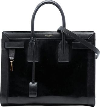 Saint Laurent Hobo Bags - Small Patent Sac De Jour Satchel - Gr. unisize - in Schwarz - f&uuml;r Damen