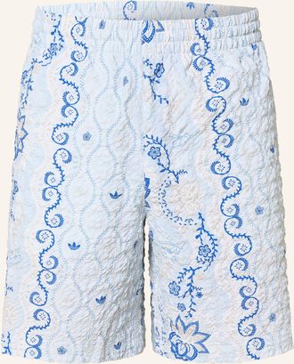 adidas Originals Adidas Originals Shorts Printed Seersucker blau