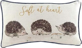 furn. Evans Lichfield Oakwood Kissenbezug, Igel, Mehrfarbig, 30 x 50 cm