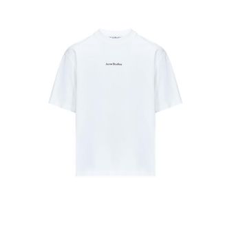 Acne Studios Baumwoll-T-Shirt in Weiß
