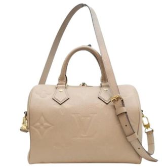 Louis Vuitton Pre-owned Monogram Empreinte Schultertasche - - Pre-owned - Damen - Beige - ONE SIZE