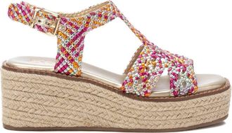 Xti Sandalen Damen Fuchsia - Bequeme und vielseitige Schuhe - Casual Mode - Modell 14394201 (Größe 40)