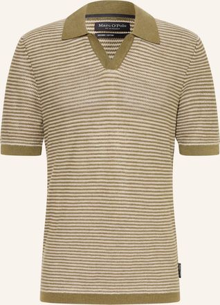 Marc O'Polo Marc Opolo Strick-Poloshirt gruen